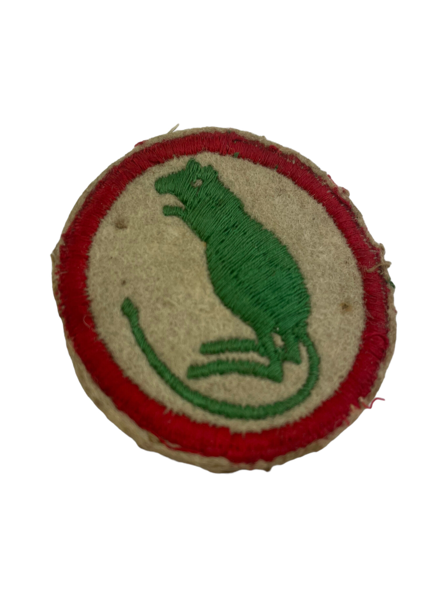 Engelse WO2 7th Armoured Brigade patch – Marvins Military